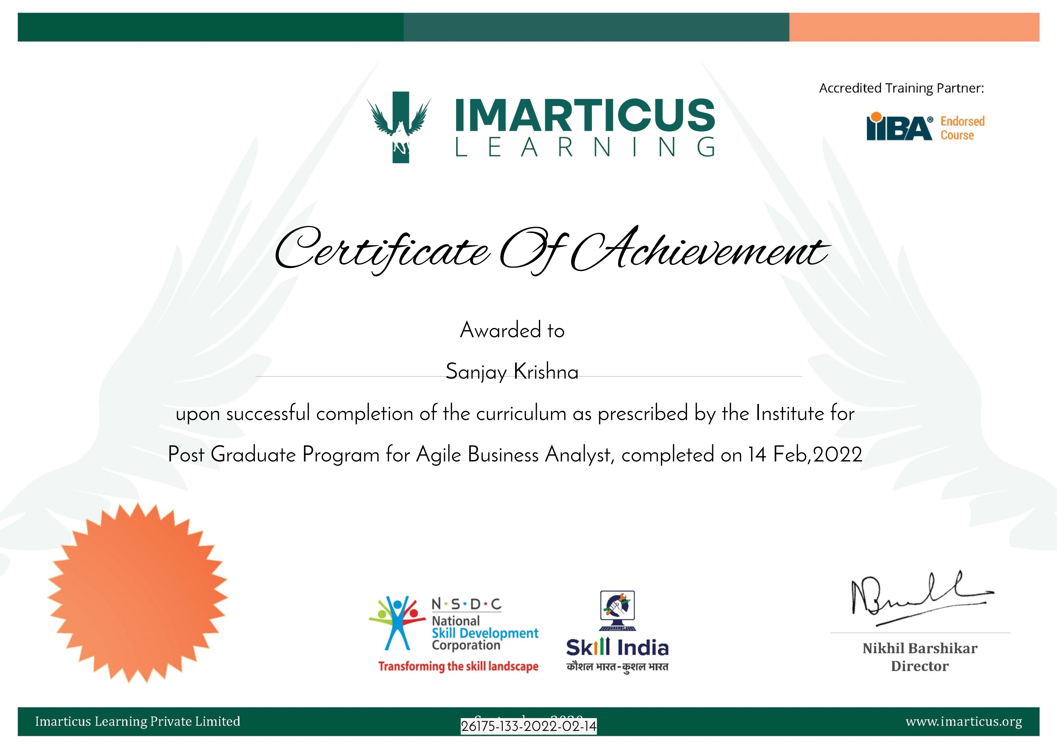 Sanjay Krishna - NA | LinkedIn